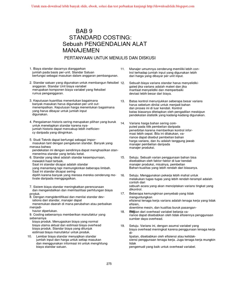 STANDAR BIOSTA | PDF