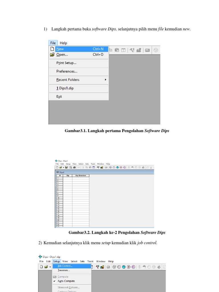 Panduan Penggunaan Software Dips | PDF | Komputer | Teknologi & Rekayasa