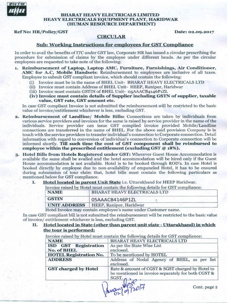 GST Circular PDF | PDF