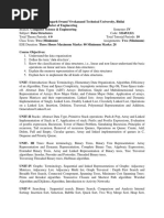 DSA Syllabus | PDF | Array Data Structure | Recurrence Relation