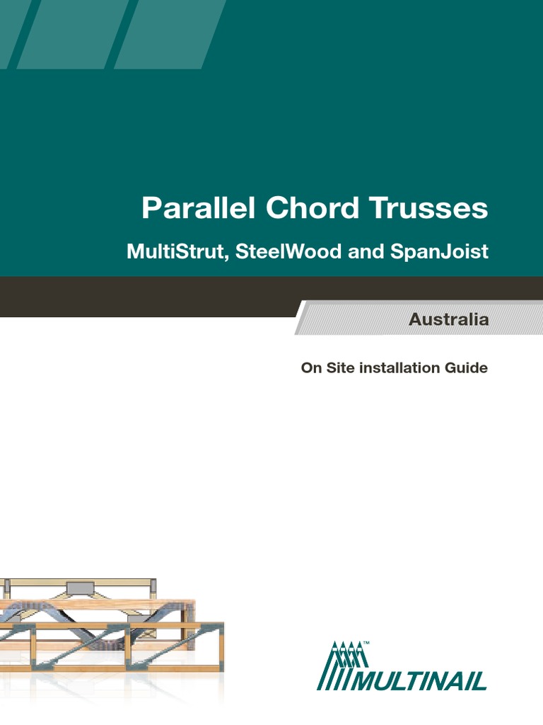 Multinail Parallel Chord PDF | PDF | Truss | Structural Engineering