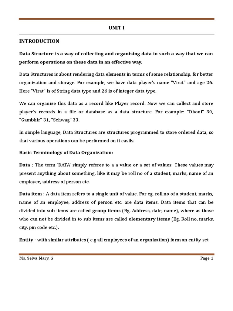 Ece FDS Notes - Unit I | PDF | Queue (Abstract Data Type) | Time Complexity Ece FDS Notes - Unit I | PDF | Queue (Abstract Data Type) | Time Complexity