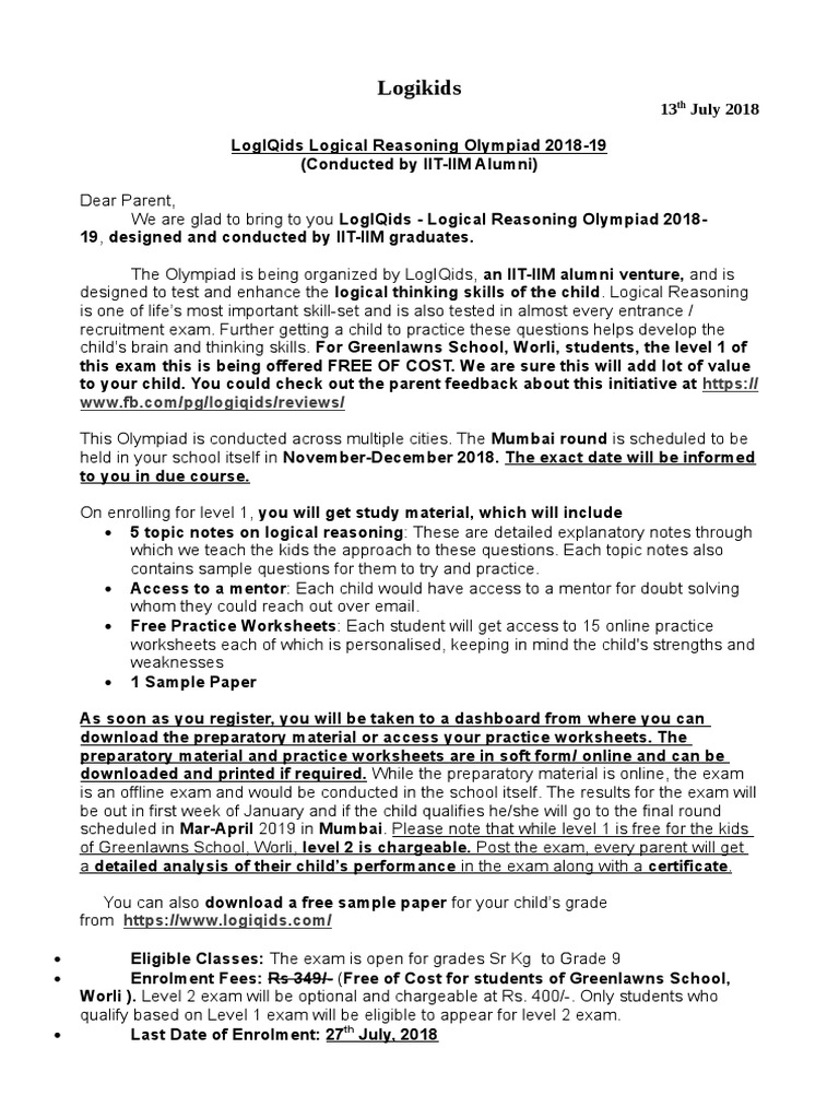 Logikids | PDF | Password | Online And Offline