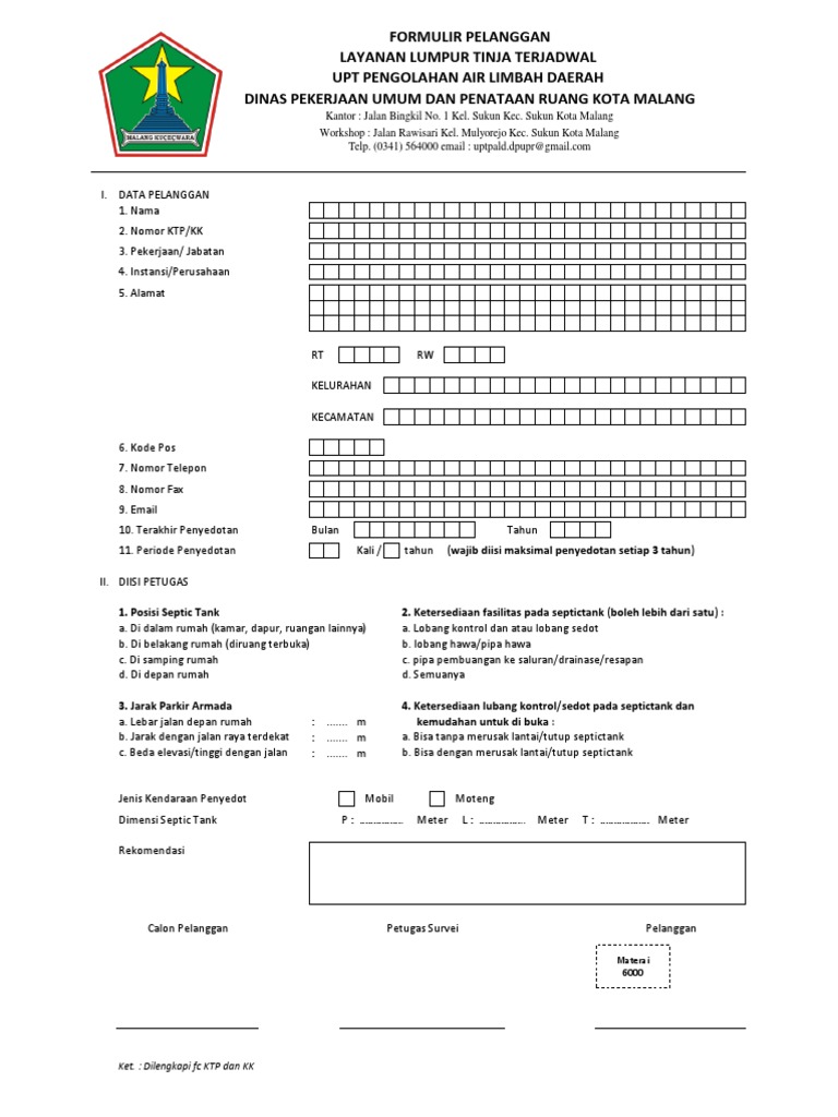 FORMULIR | PDF | Griya & Taman