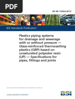 EN 1610 2015 Construction and Testing of Drains and Sewers | PDF