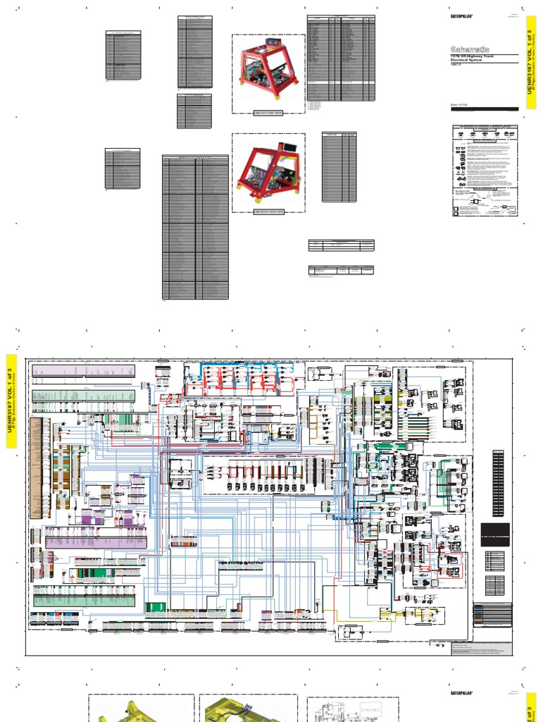 Plano Eléctrico 797B PDF | PDF | Relay | Switch