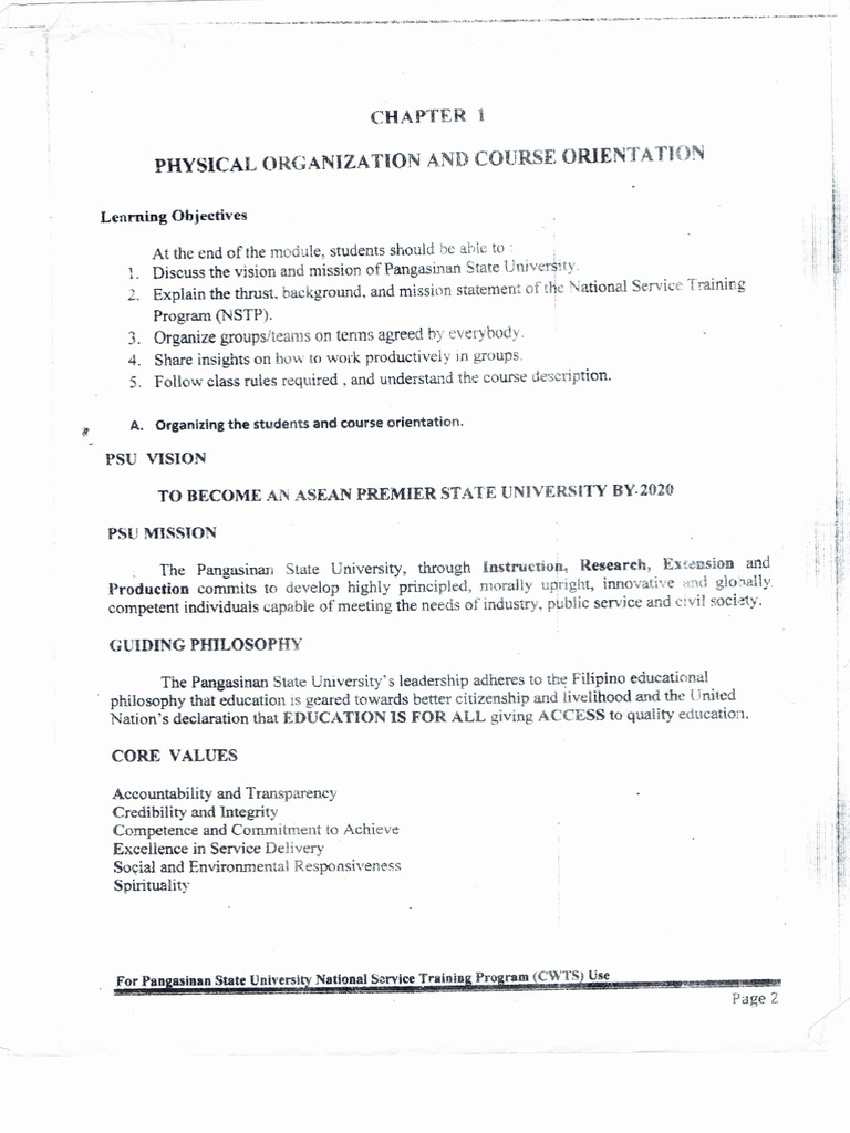 CWTS Chapter 1-2 PDF | PDF