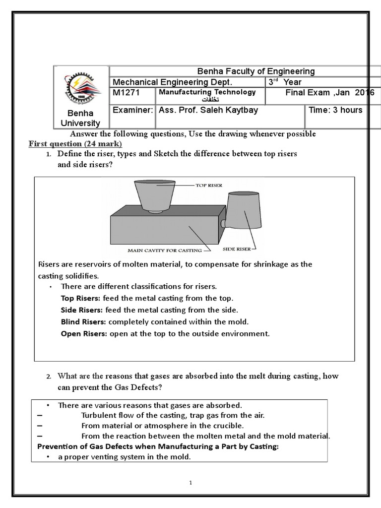 Manufacturing Technology | PDF | Casting (Metalworking) | Extrusion