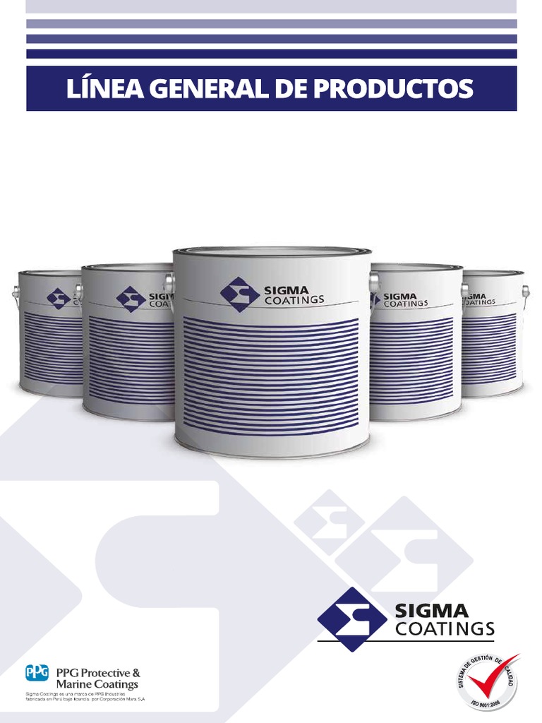 Brochure Sigma Coatings - PPG Ind. 2014 | PDF | Epoxy | Zinc