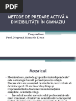 Mapa Cadrului Didactic | PDF