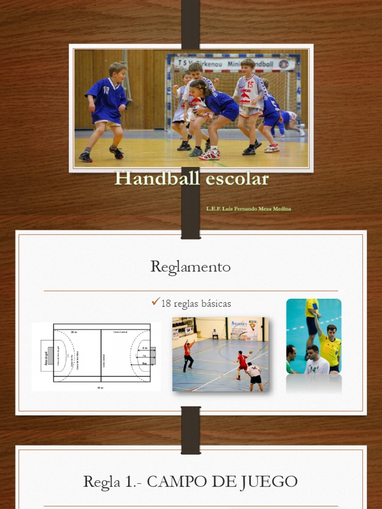 Handball Escolar | PDF | Ocio | Deportes atléticos