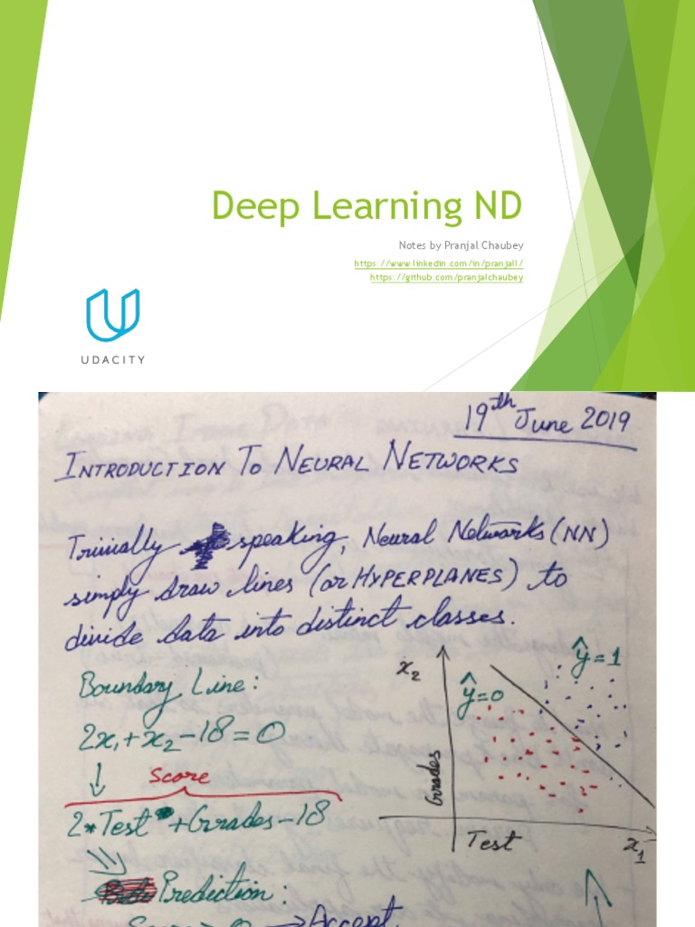 Udacity Deep Learning Notes | PDF