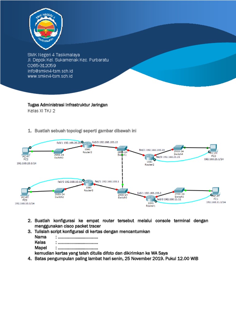 Tugas Routing Static | PDF