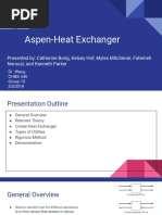 Aspen EDR for Heat Exchanger Design | PDF | Heat Exchanger | Heat