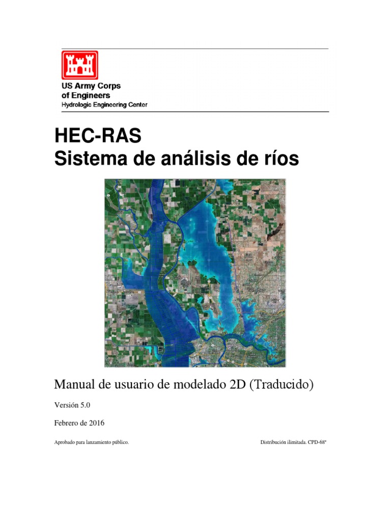 Hec-RAS - Manual de Usuario de Modelado 2D (Traducido) | PDF ...