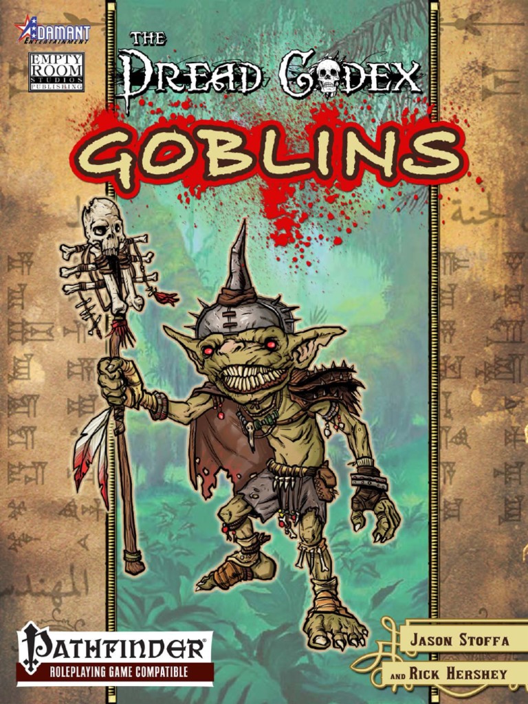 The Dread Codex - Goblins PDF | PDF | Orc (Middle Earth) | Copyright