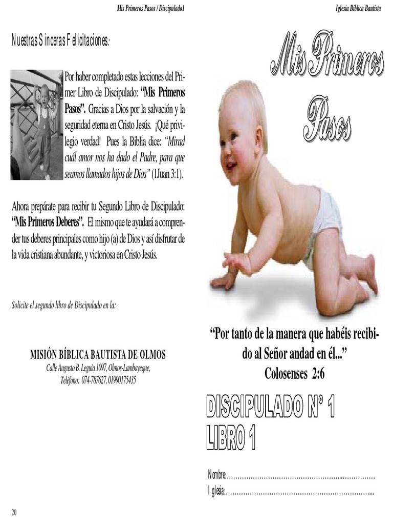 Guía de Discipulado Cristiano | PDF | Cristo (título) | Salvación