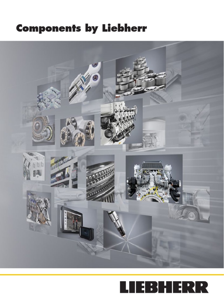 Liebherr Components PDF | PDF | Transmission (Mechanics) | Electric Motor
