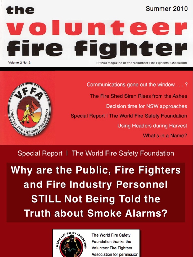 The Volunteer Fire Fighter Magazine - Summer, 2010 | PDF | Prevention ...