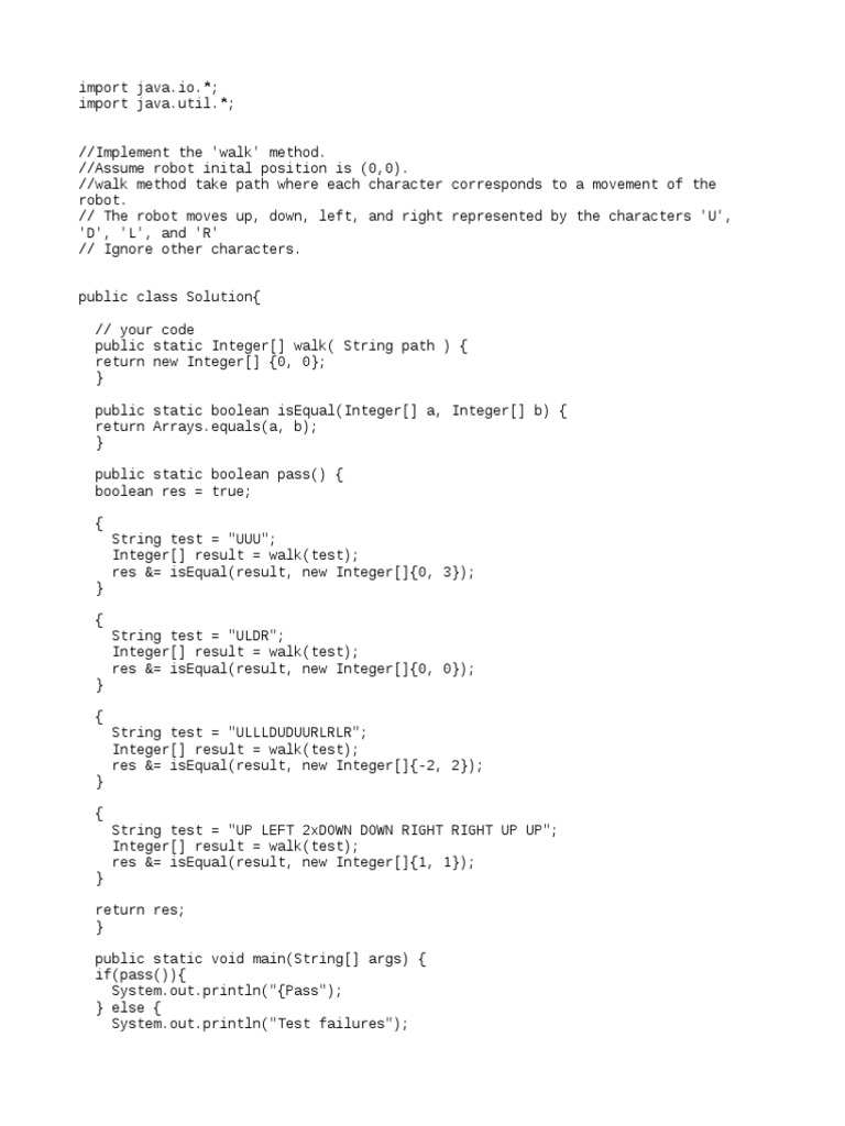 22 - Robot - Movement | PDF