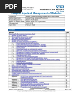 EndoTool Inpatient Glycemic Management Handbook | PDF | Hyperglycemia ...