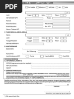 Formulir Permintaan Pembayaran Taspen | PDF