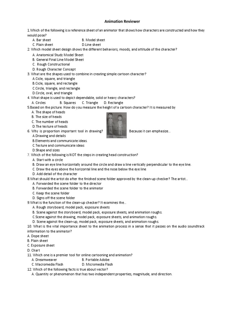 12 Animation Reviewer | PDF | Adobe Flash | Drawing
