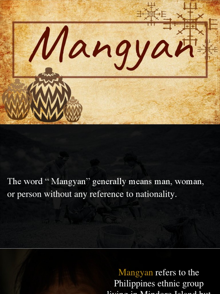 Mangyan Tribes of the Philippines | PDF | Ethnic Groups | Ethnicity