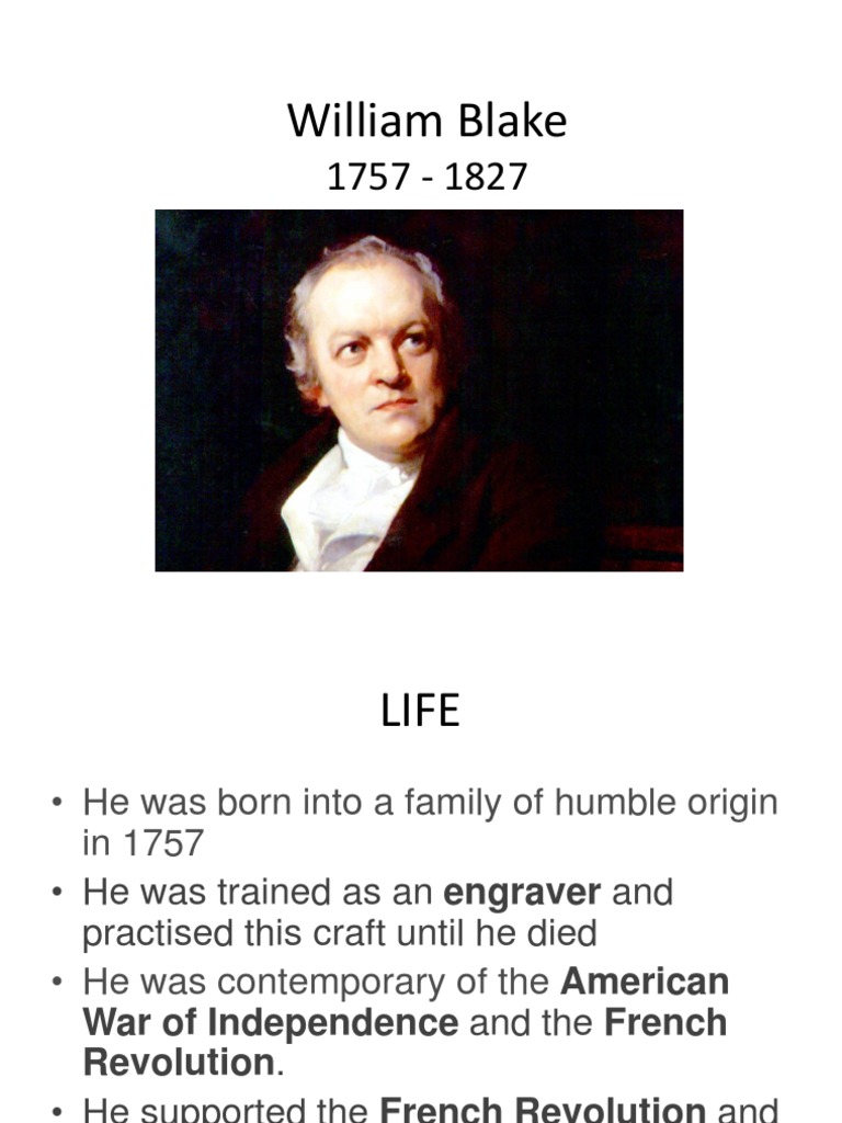 William Blake | PDF | William Blake