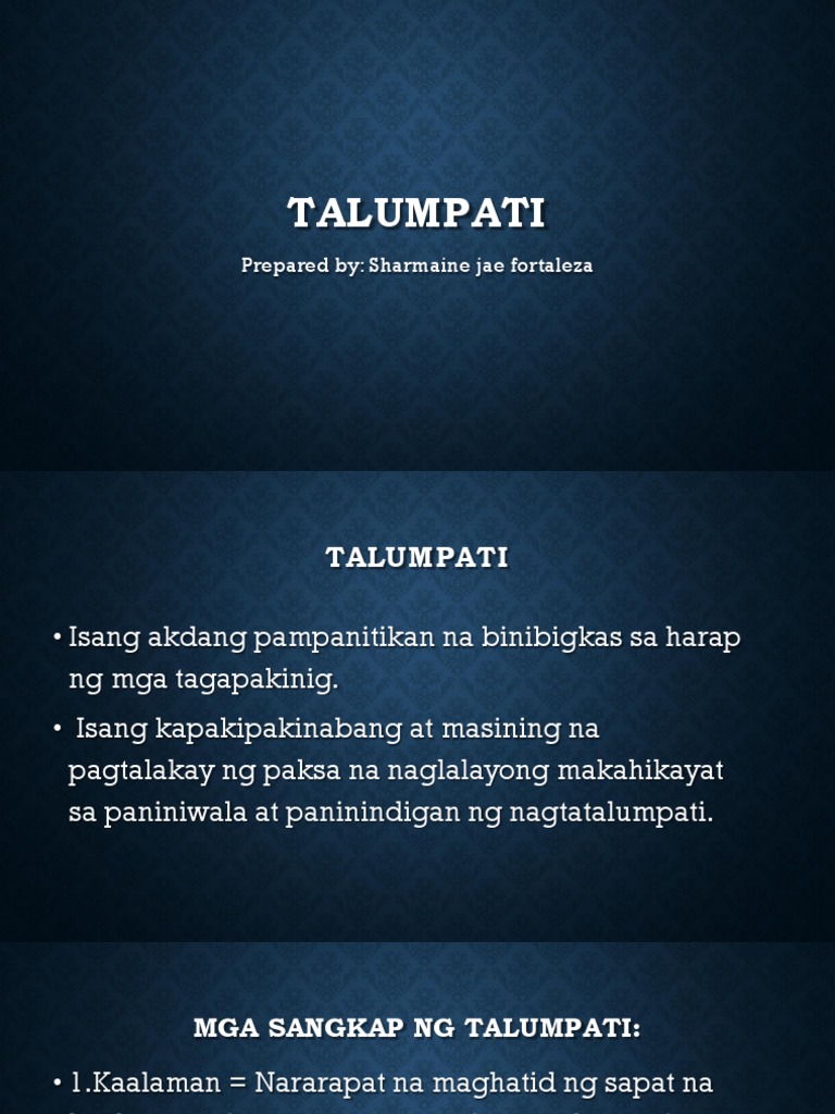Talumpati | PDF