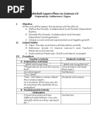 Semi-Detailed Lesson Plan in Science 10 | PDF | Biological Evolution ...