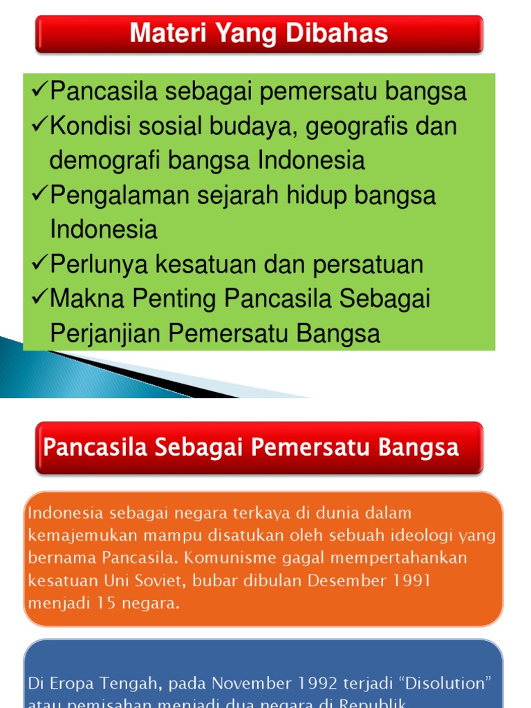 Pancasila: Ideologi Pemersatu Bangsa | PDF | Agama & Spiritualitas