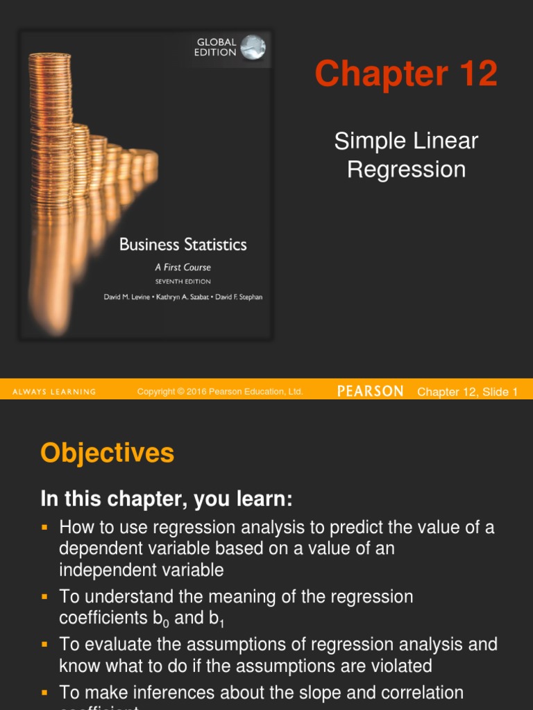 Levine Bsfc7ge ch12 | PDF | Errors And Residuals | Regression Analysis