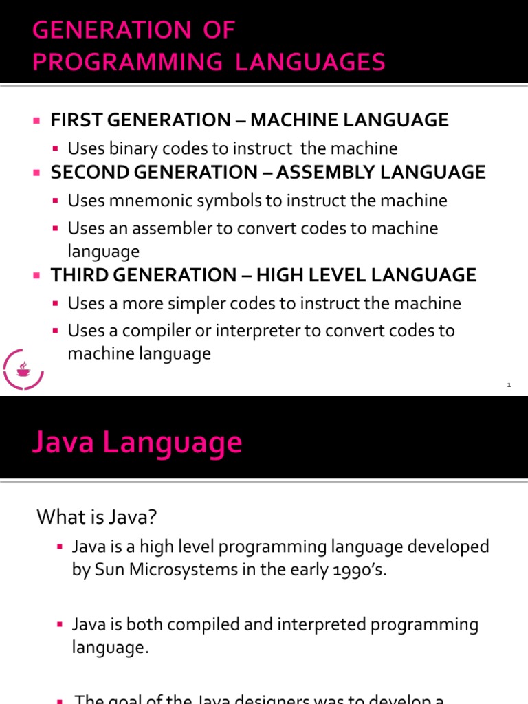 Session 1 Introduction To Java | PDF | Java (Programming Language ...