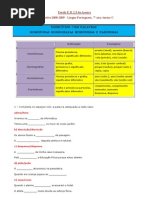 Conjugação Do Verbo Andar | PDF | Tempo gramatical | Relações sintáticas