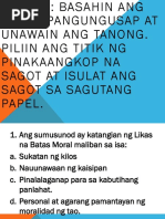 Grade 10-ESP-Module 1-1st Quarter | PDF