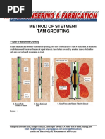 Method Statement For Jet Grouting | PDF | Deep Foundation | Geotechnical Engineering