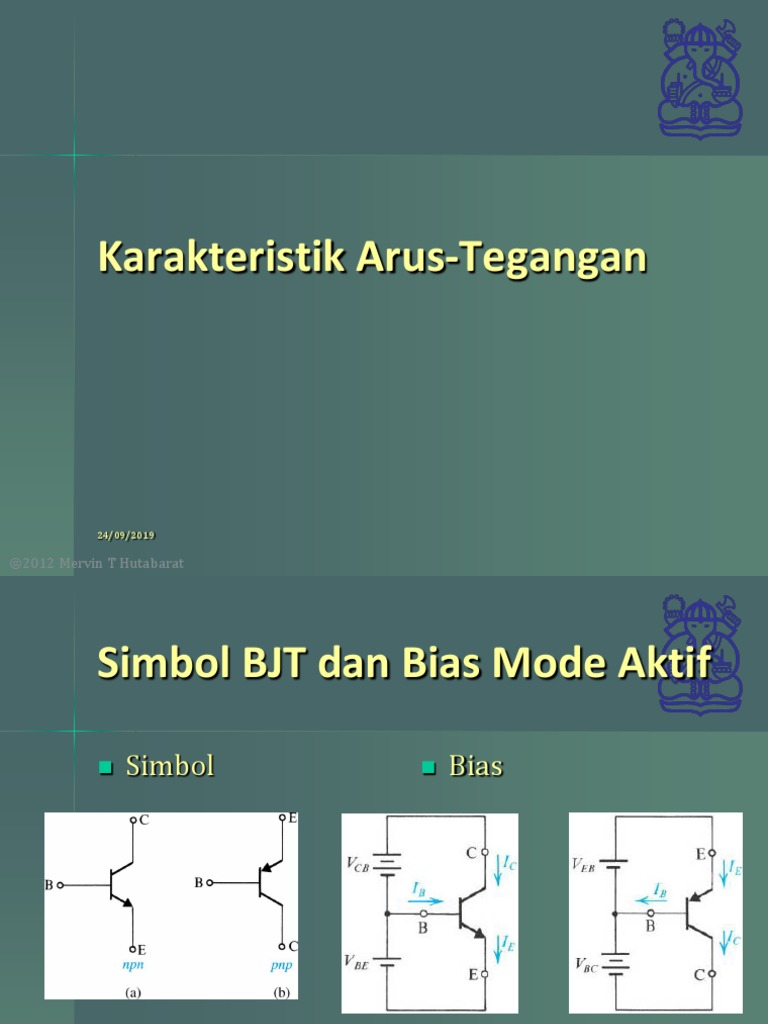 17 BJT - Karakteristik Arus Tegangan | PDF