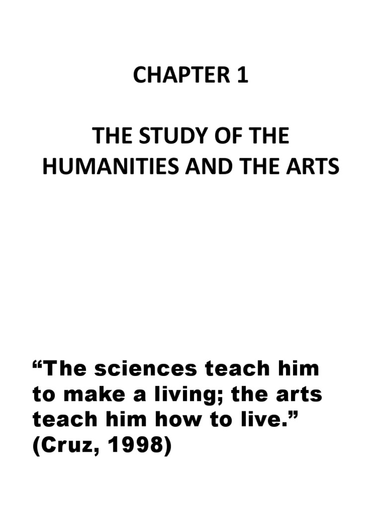Chapter 1 Humanities | PDF | Aesthetics | Cognitive Science