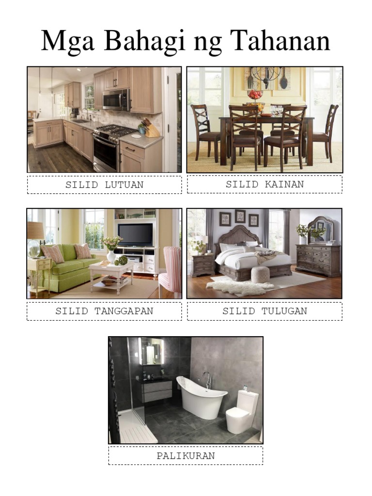 Mga Bahagi NG Tahanan | PDF