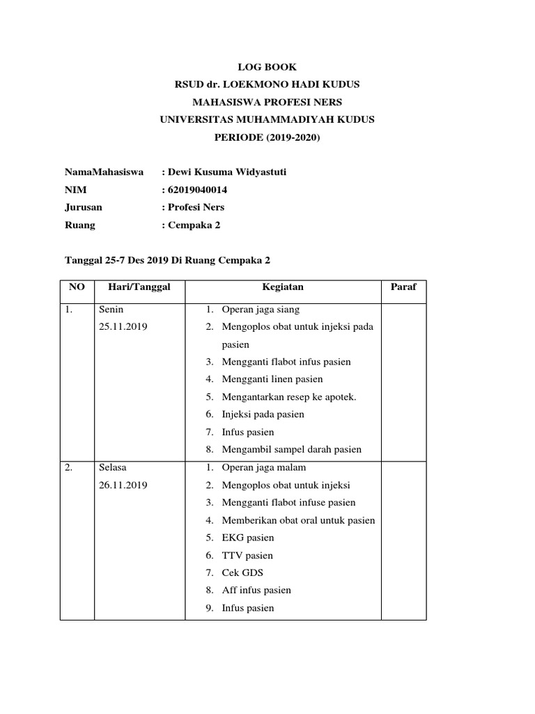 Log Book C2 | PDF | Sains & Matematika
