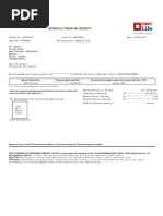 HDFC Life Premium Payment Receipt | PDF | Life Insurance | Insurance