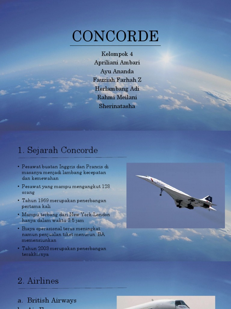 CONCORDE | PDF | Transport | Transport Companies