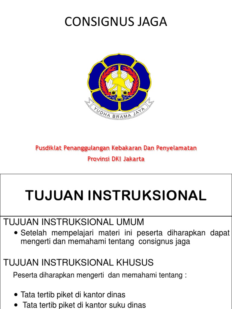 Consignus Jaga Damkar | PDF