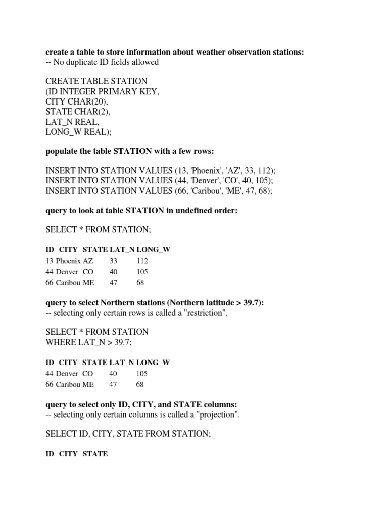 SQL Web | Download Free PDF | Table (Database) | Information Retrieval