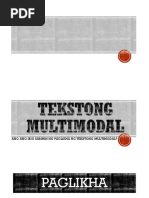 Ang Tesktong Multimodal FIL1 | PDF