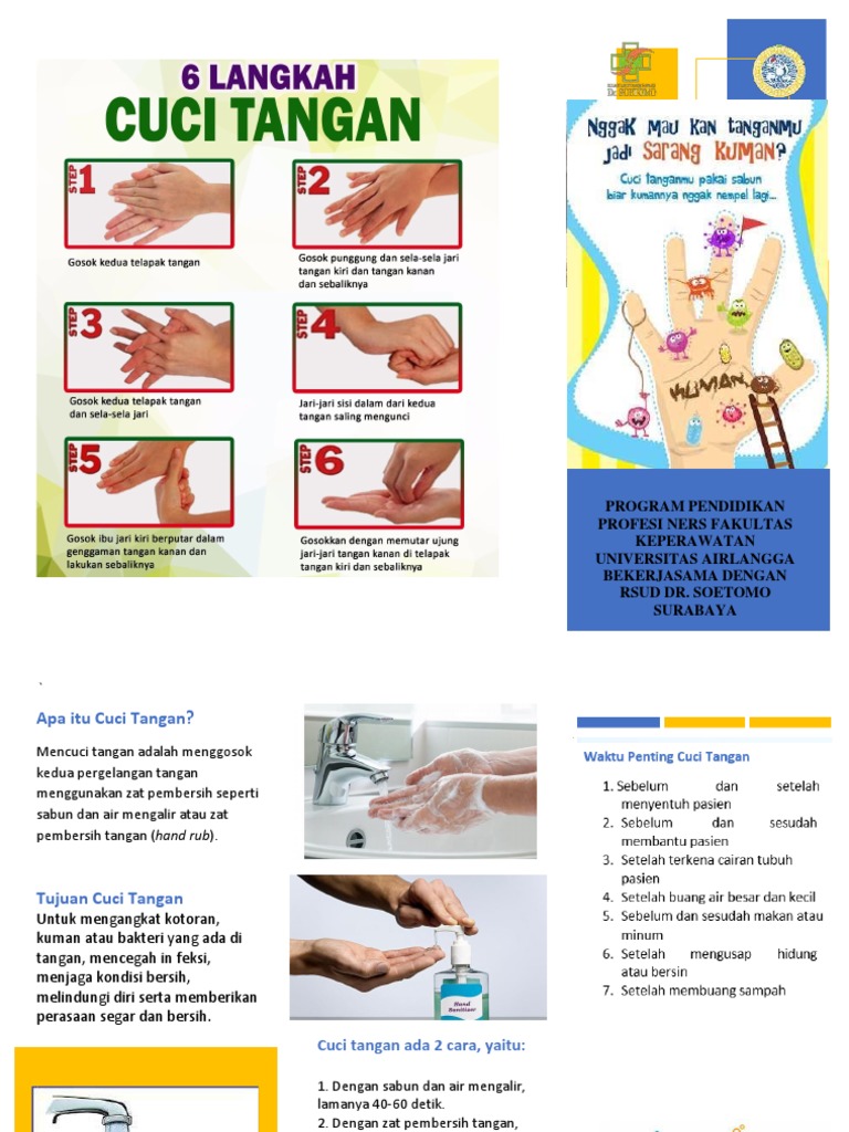 Leaflet Cuci Tangan | PDF