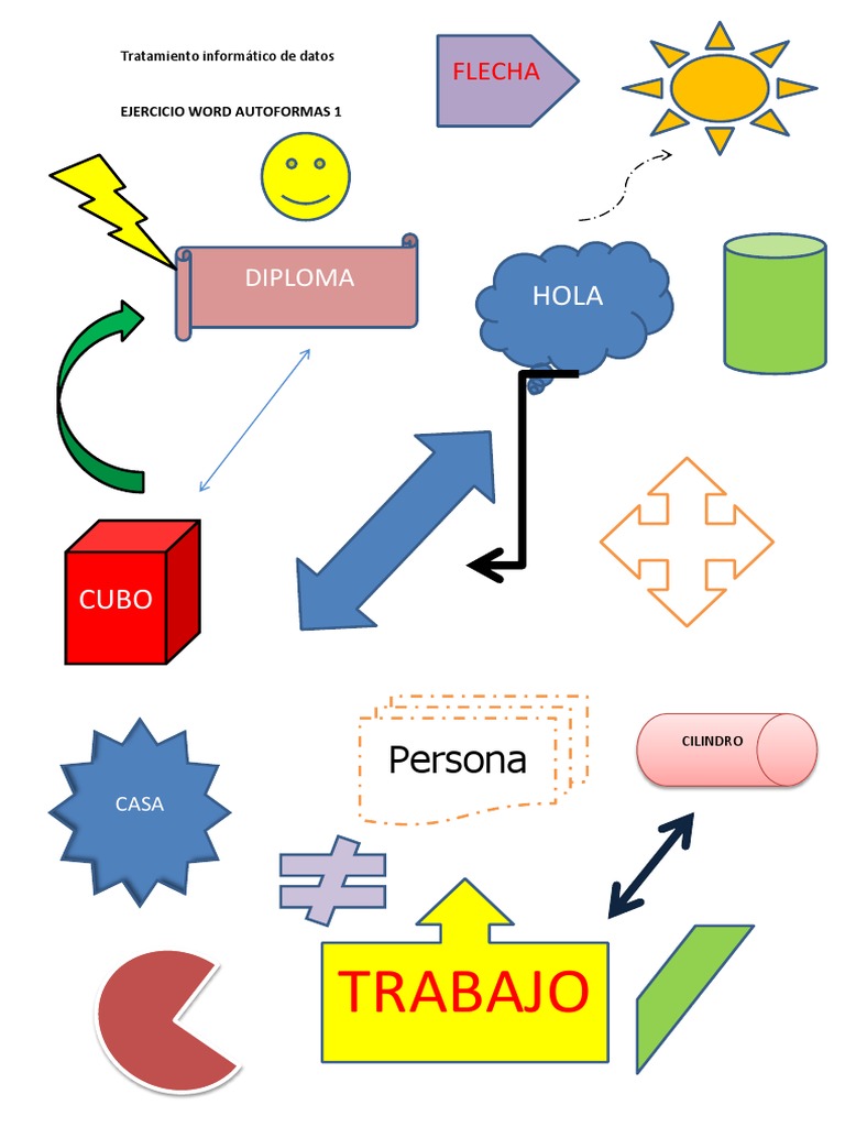 Ejercicio Word Autoformas 1 | PDF