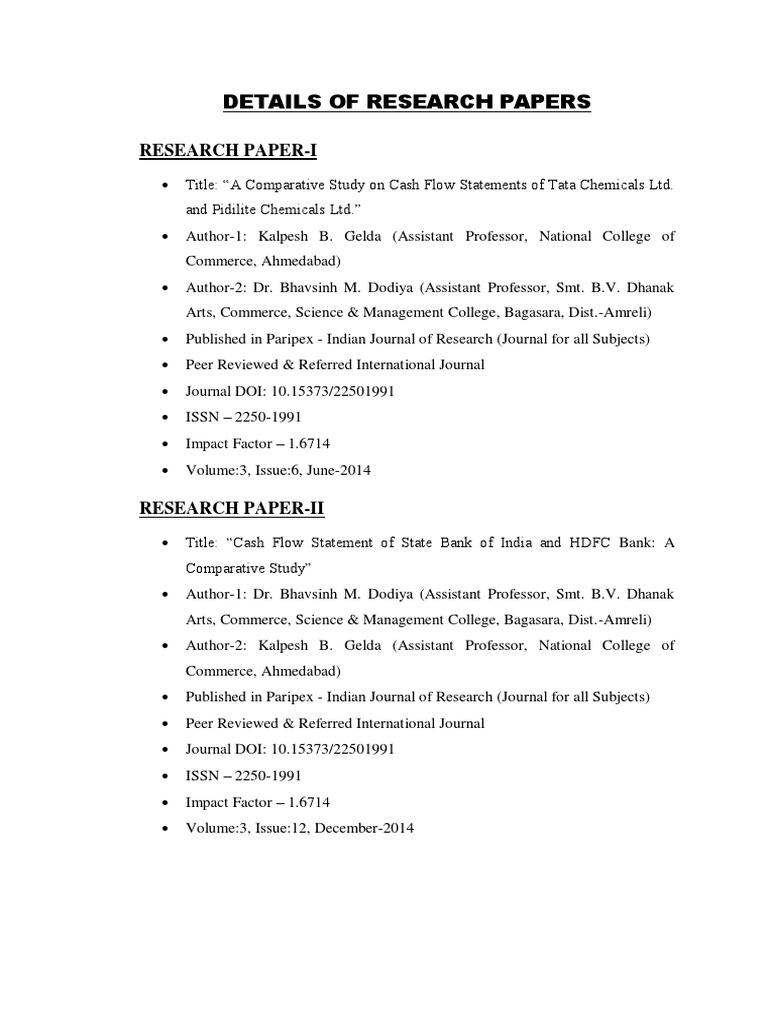 14 - Research Papers PDF | PDF | Standard Deviation | Student's T Test