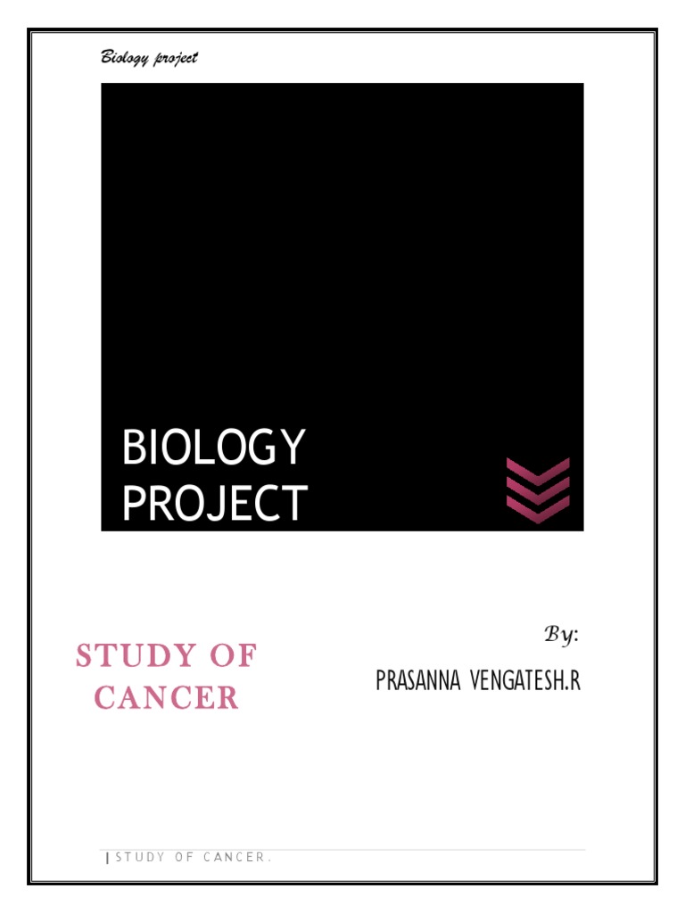 Study of Cancer: Key Insights and Facts | PDF | Colorectal Cancer | Cancer